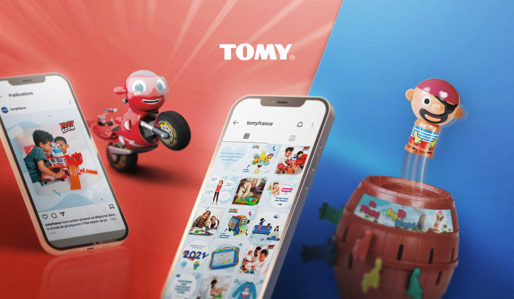 Social media pour "digital mums" (Tomy) | Agence Gardeners